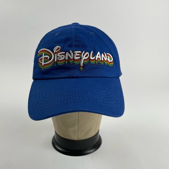 Disney | Accessories | Disney Disneyland Embroidered Blue Baseball Hat ...